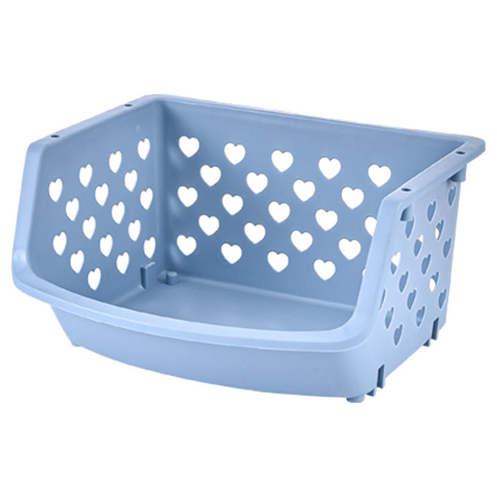 Anvazise Storage Basket Multifunctional High Capacity Stackable Hollow ...