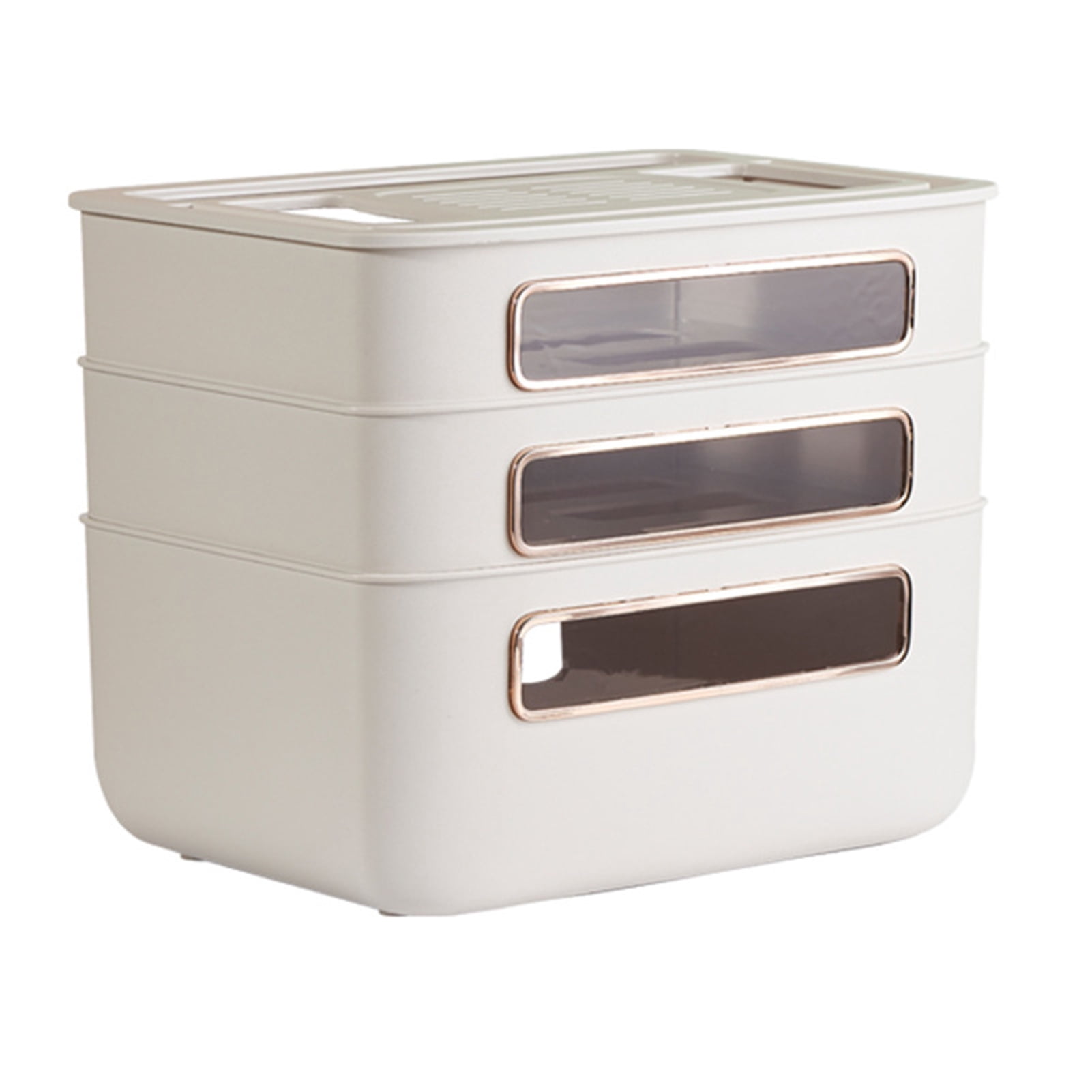 Anvazise Storage Organizer Collapsible High Capacity Transparent Window ...