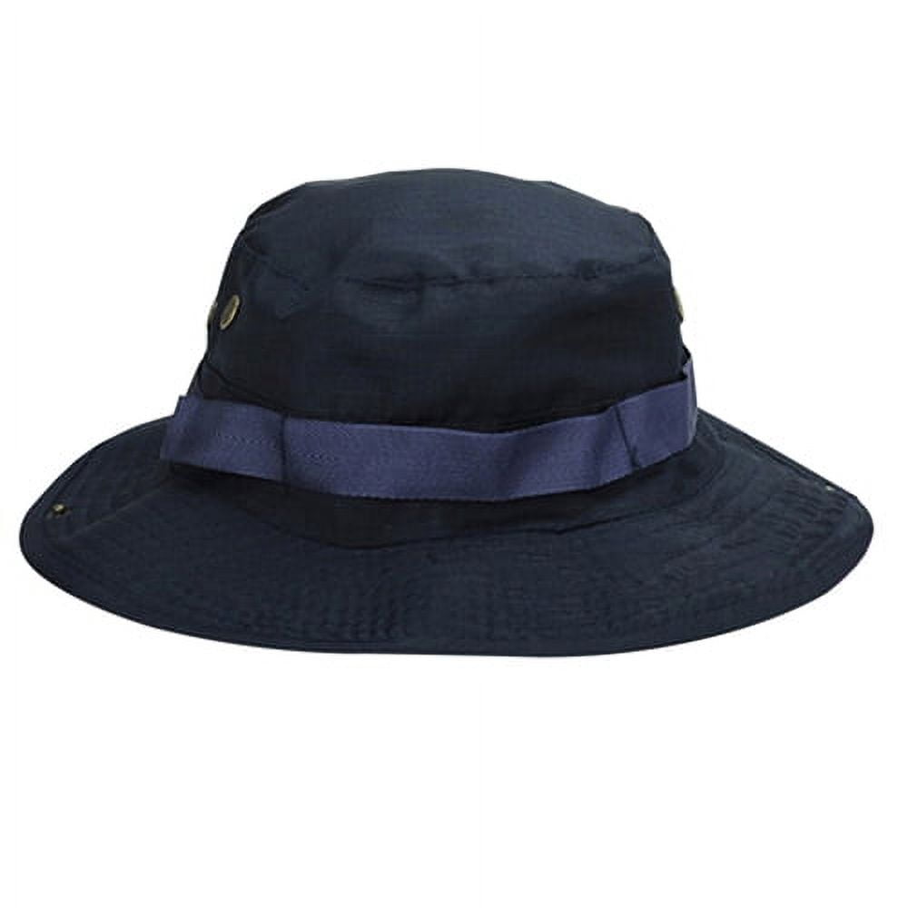 Anvazise Sun Hat Snap Closure Wide Brim Multipurpose Camouflage Bucket ...