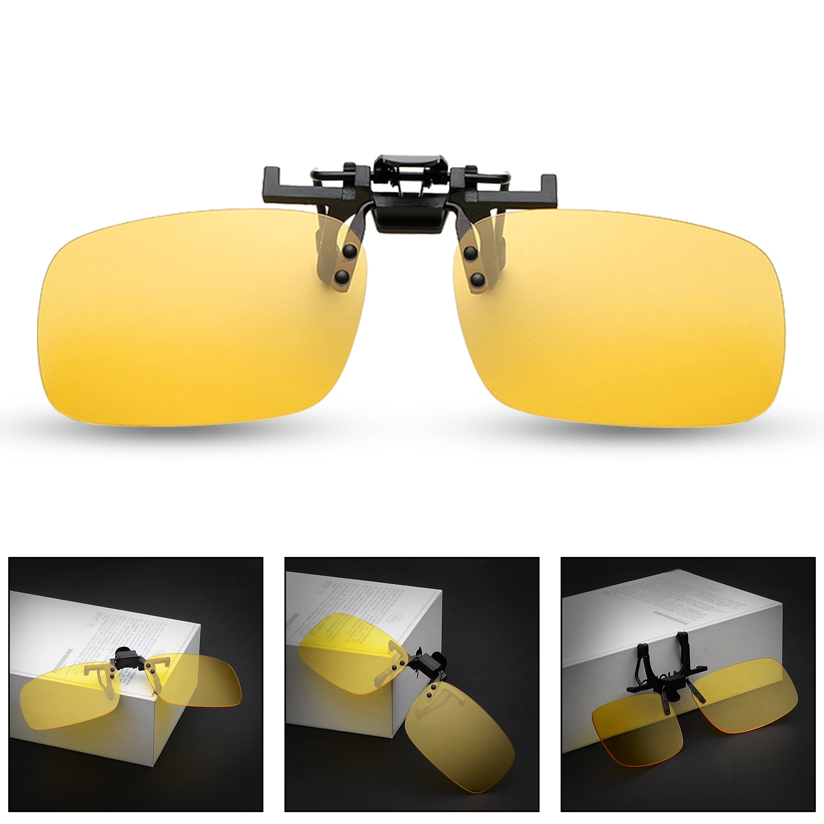 Anvazise Sunglasses Clip Anti-reflective UV Protection Cozy Wear ...