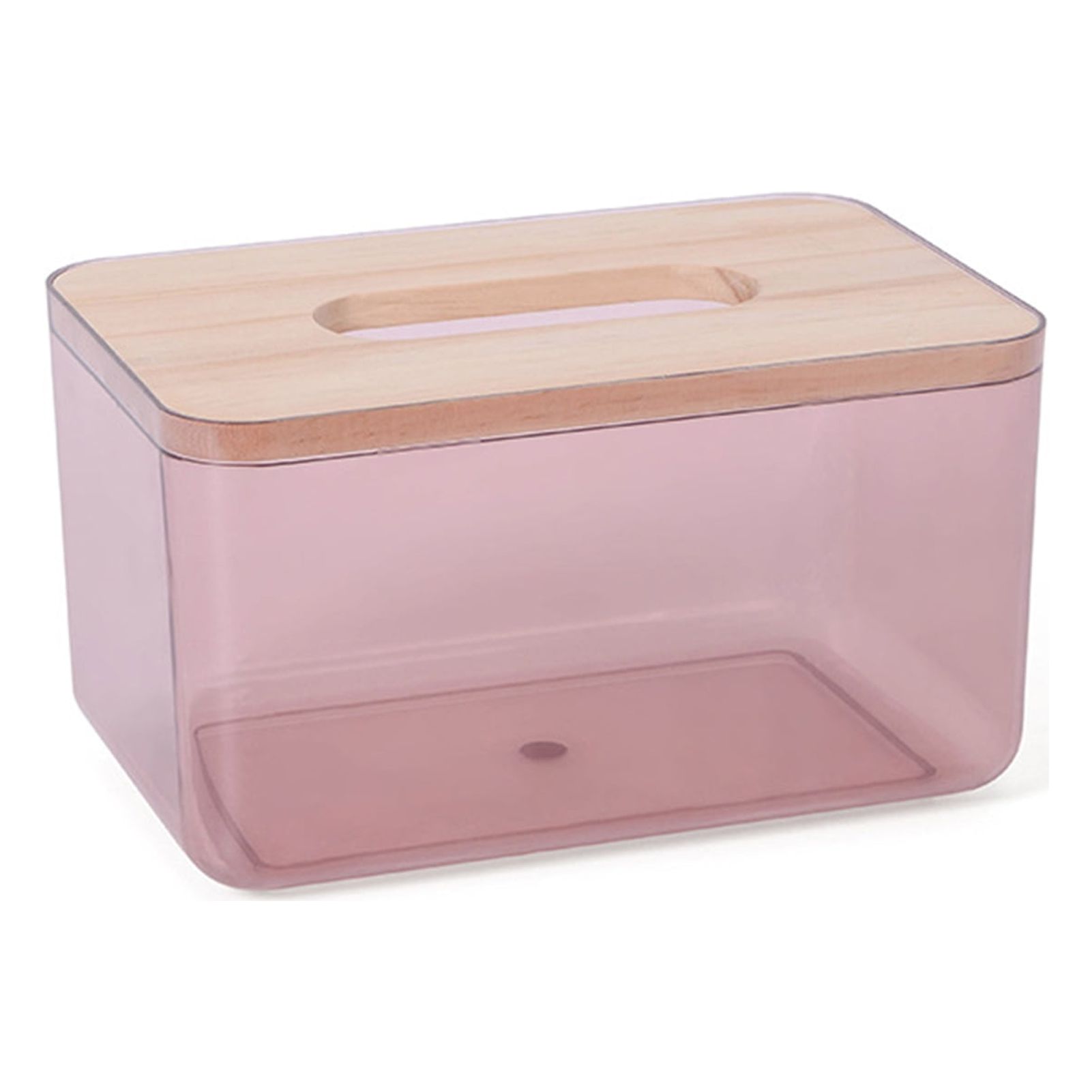 Anvazise Tissue Box Large Capacity Space-saving Plastic Desktop Tissue ...