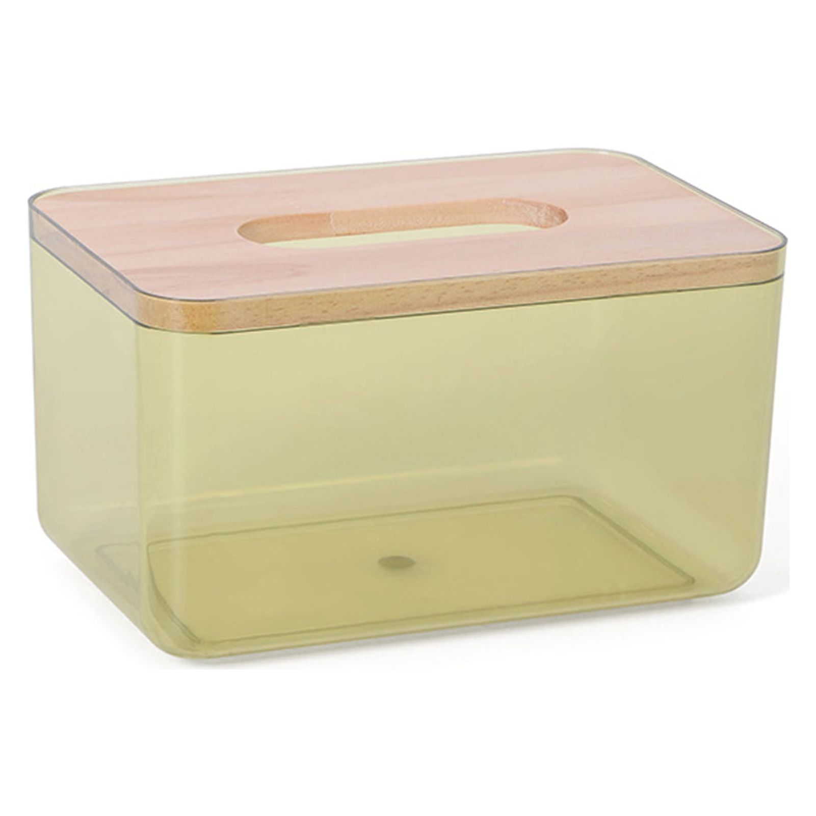 Anvazise Tissue Box Large Capacity Space-saving Plastic Desktop Tissue ...