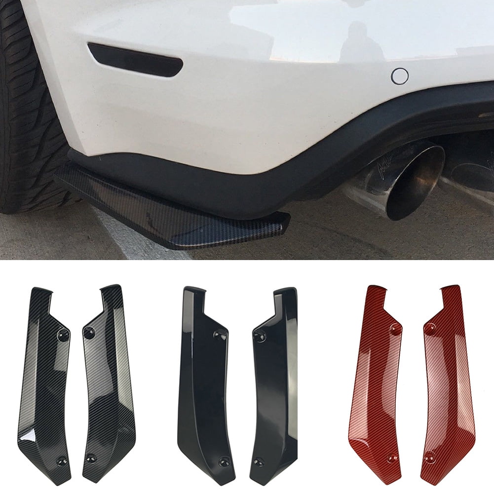 Anvazise Universal Car Rear Bumper Lip Spoiler Diffuser Splitter ...