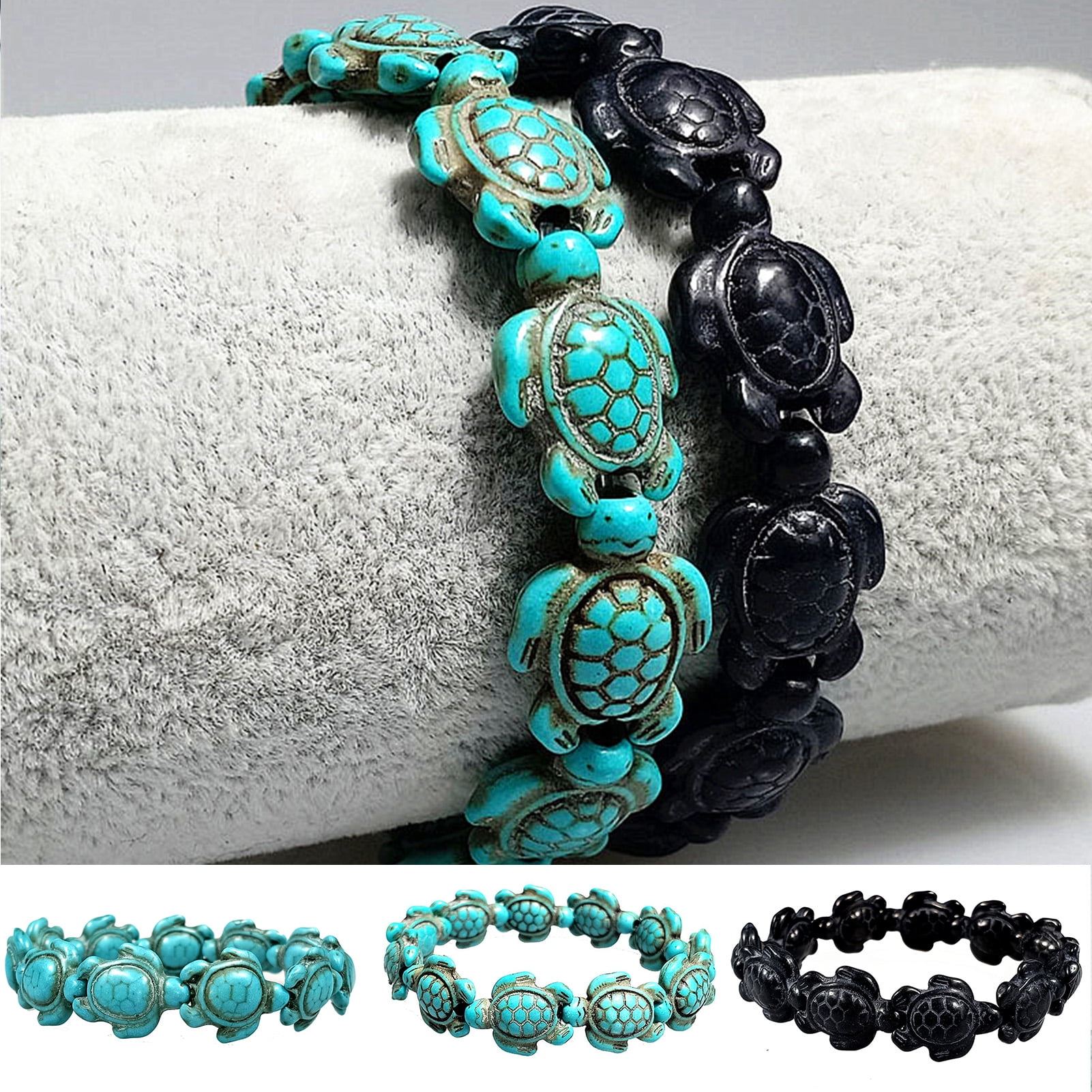 Anvazise Vivid Animal Shape Unisex Bracelet Gift Faux Turquoise Sea ...