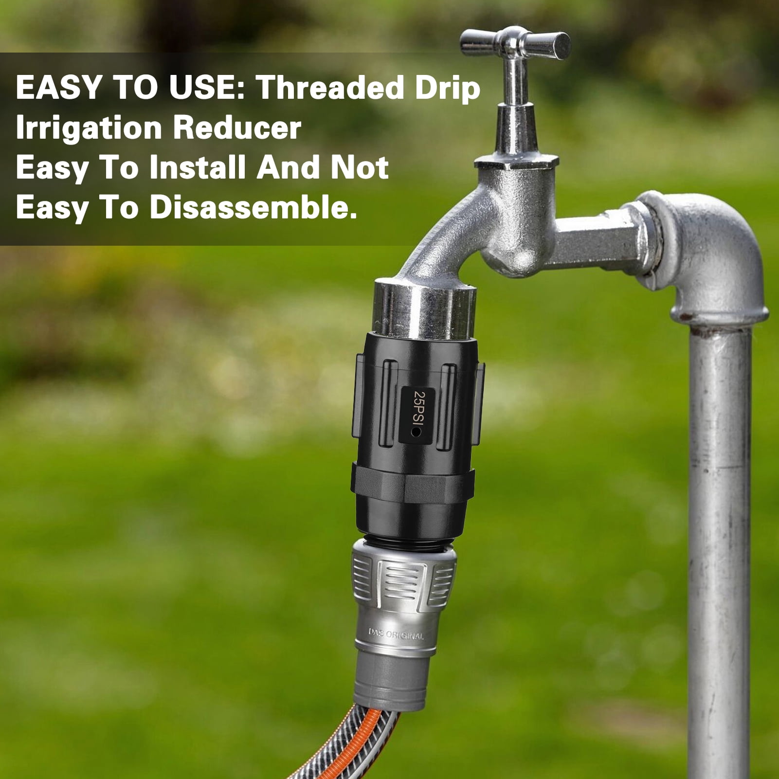 Anvazise Water Pressure Regulator Valve 25 PSI Simple Installation ...