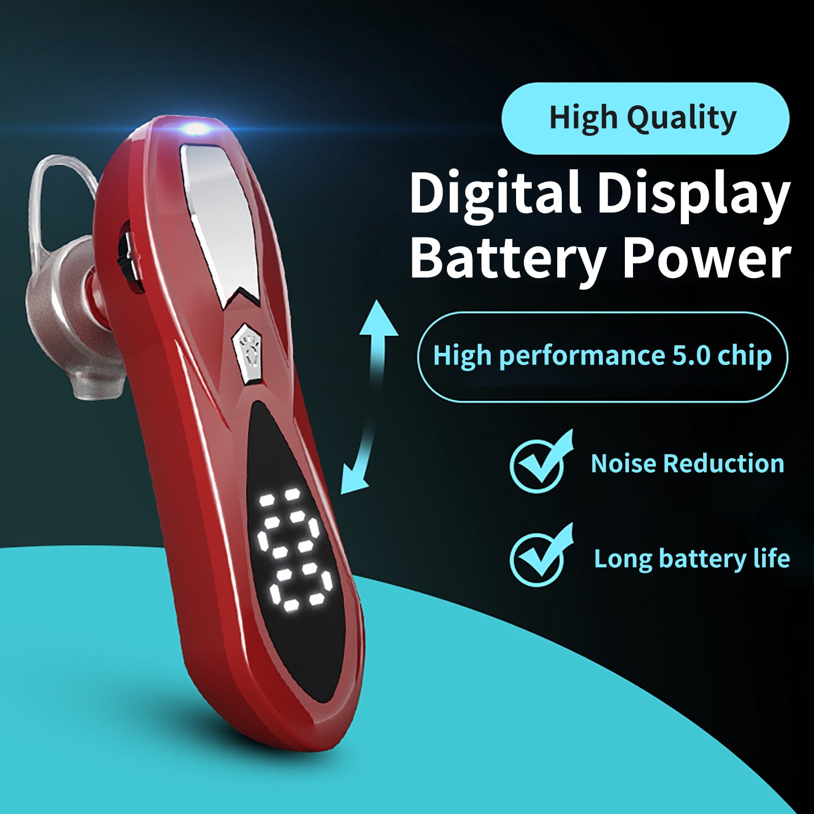 Anvazise Wireless Earphone Multifunctional Noise Reduction Digital ...