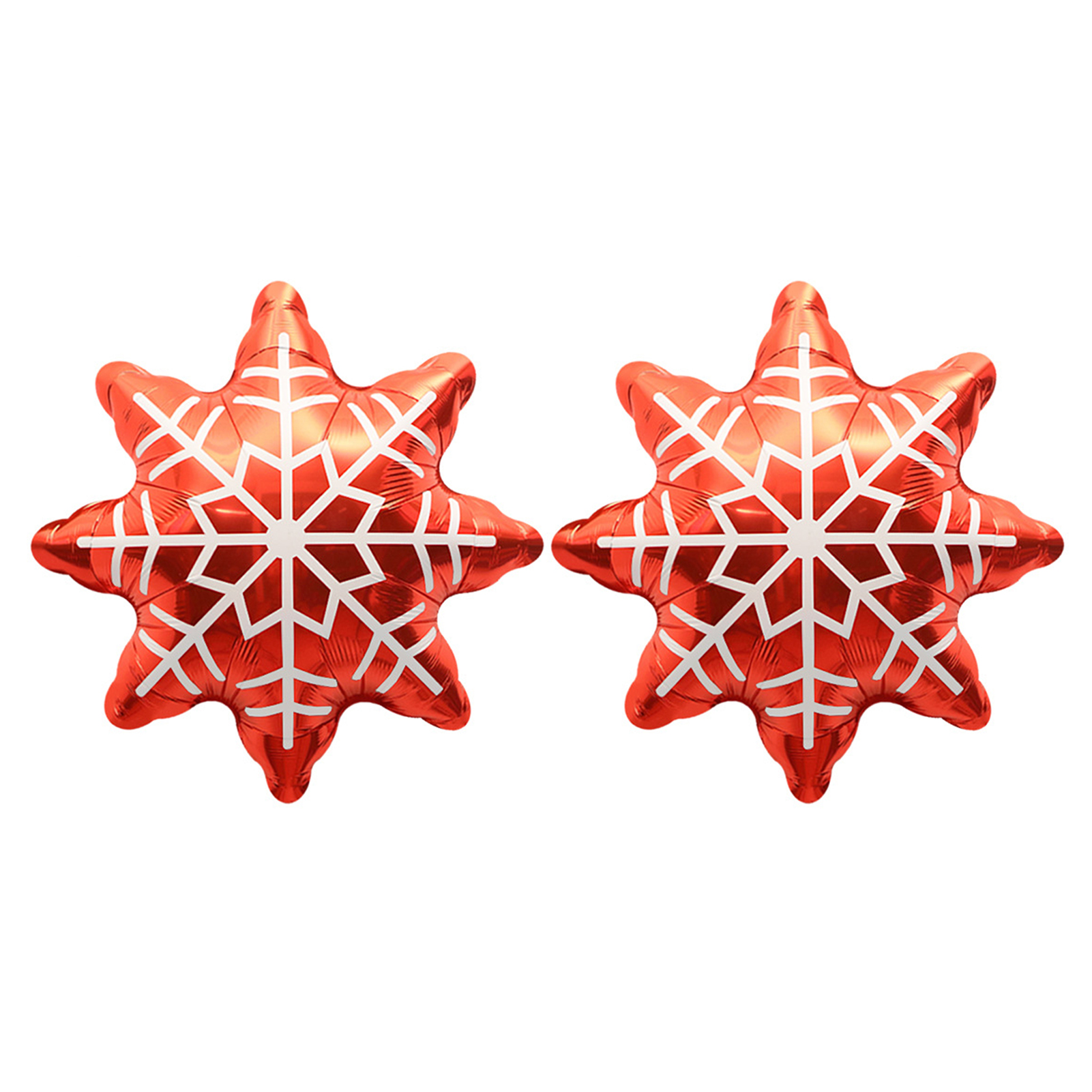 Anvazise Xmas Snowflake Balloons Reble Inflatable Easy to Expand ...