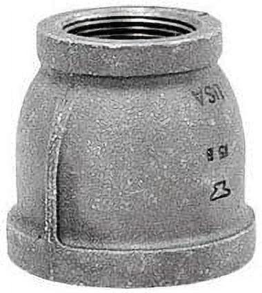 Anvil 1/2 in. FPT x 1/4 in. Dia. FPT Black Malleable Iron Reducing ...