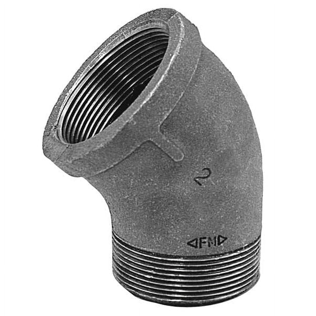 Anvil 45 Street Elbow, Malleable Iron, 1/4 in 0310026802 - Walmart.com