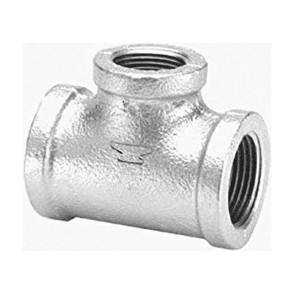 Anvil 8700120754, Malleable Iron Pipe Fitting, Tee, 1/8" NPT Female, Galvanized Finish - Walmart.com