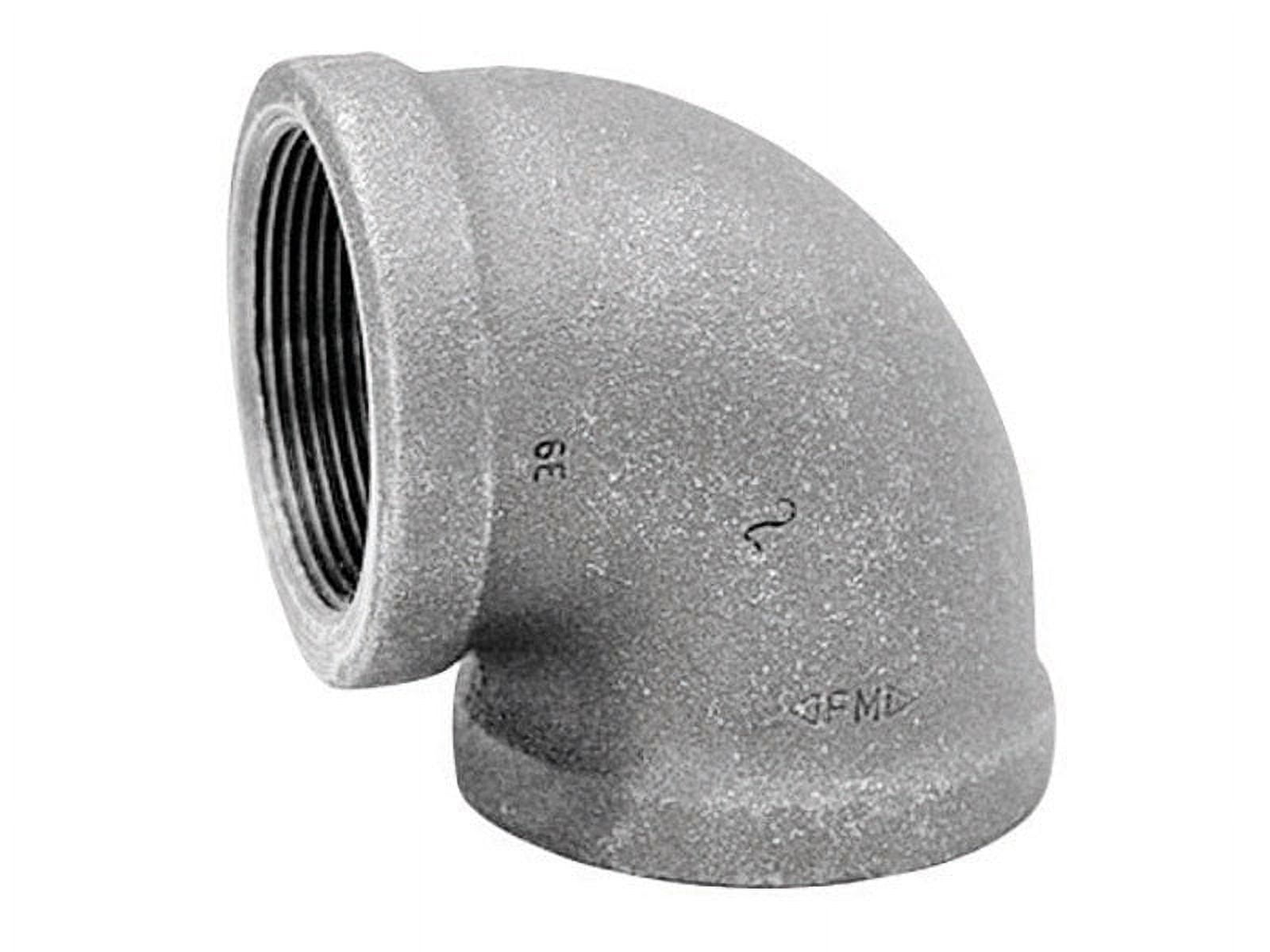 Anvil 8700123709, Malleable Iron Pipe Fitting, 90 Degree Elbow, 1/2 ...
