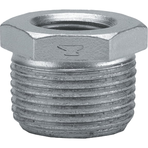 Anvil 8700130951, Malleable Iron Pipe Fitting, Hex Bushing, 1-1/4" NPT ...