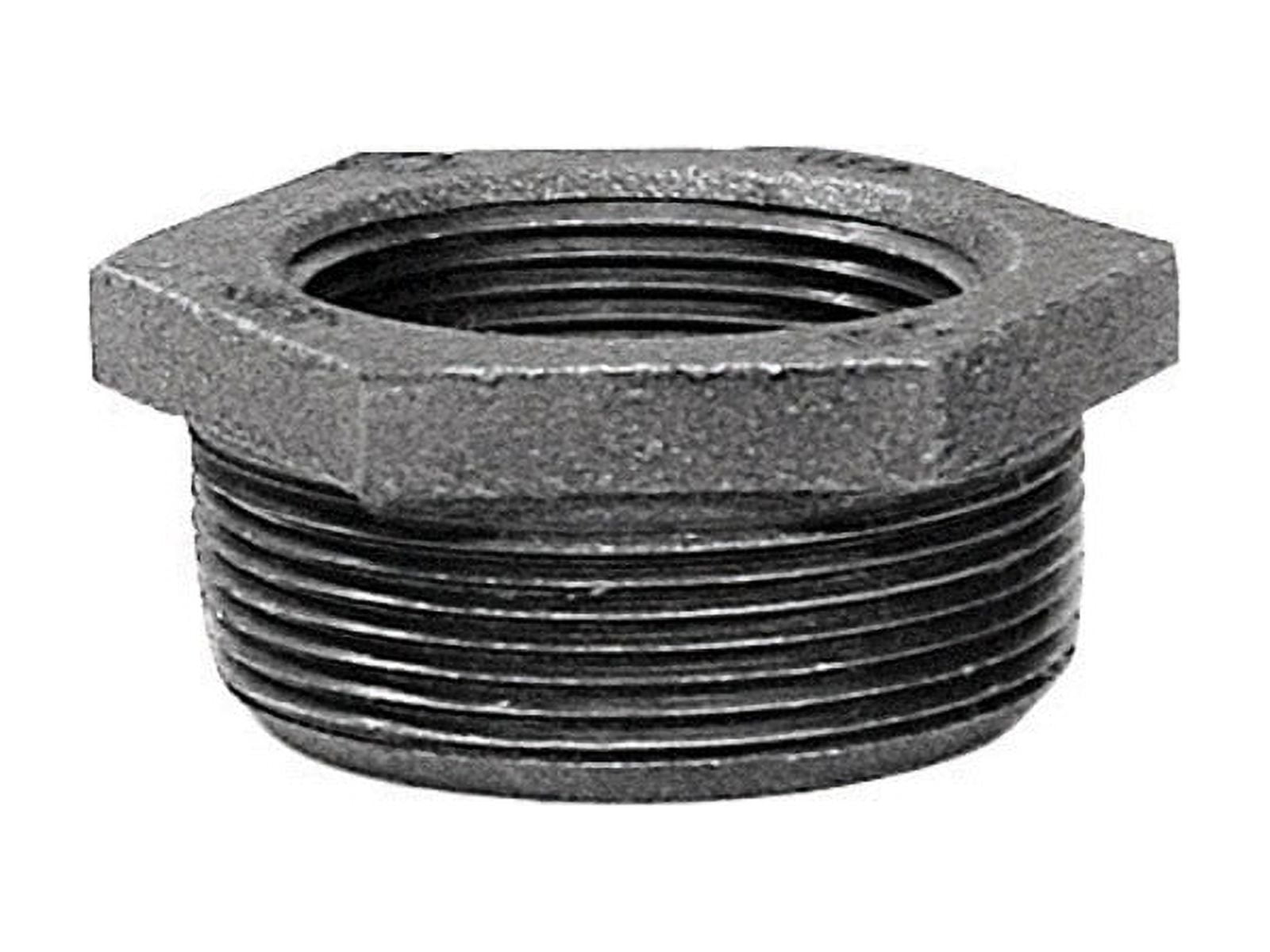 Anvil 8700131454, Malleable Iron Pipe Fitting, Hex Bushing, 2" NPT Male ...