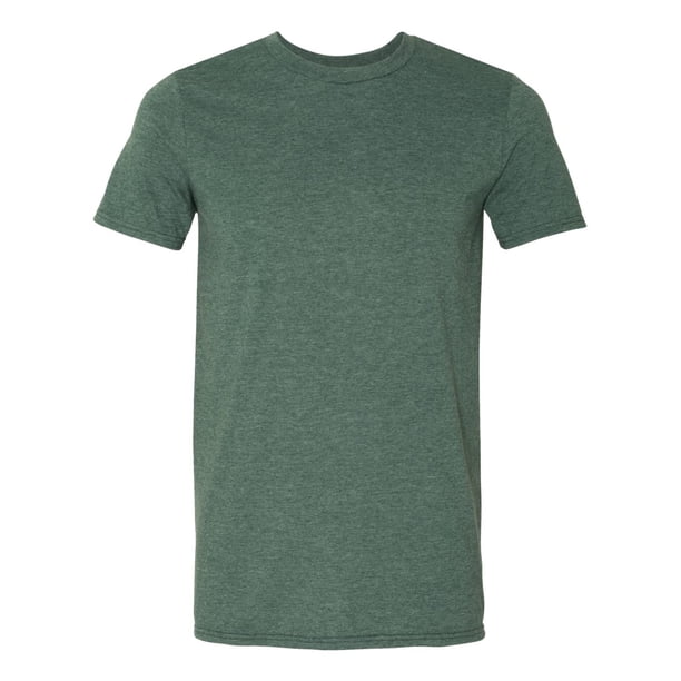 Anvil 980 Men's Lightweight T-Shirts - Heather Dark Green - Medium ...