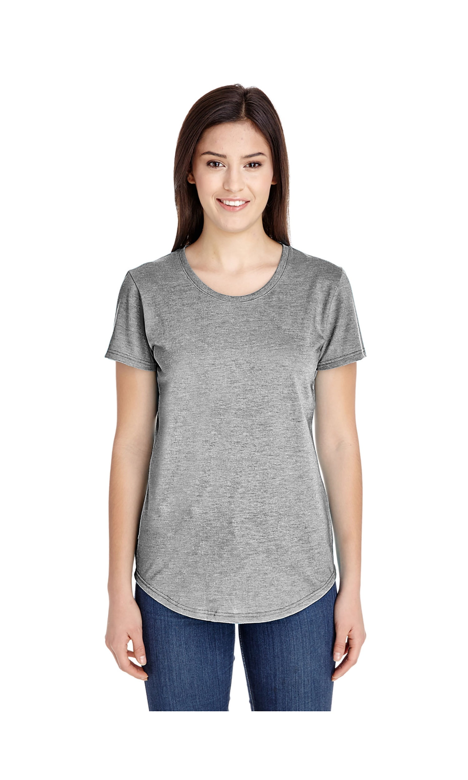 Anvil By Gildan 6750L Ladies Tri-Blend Tee - Walmart.com