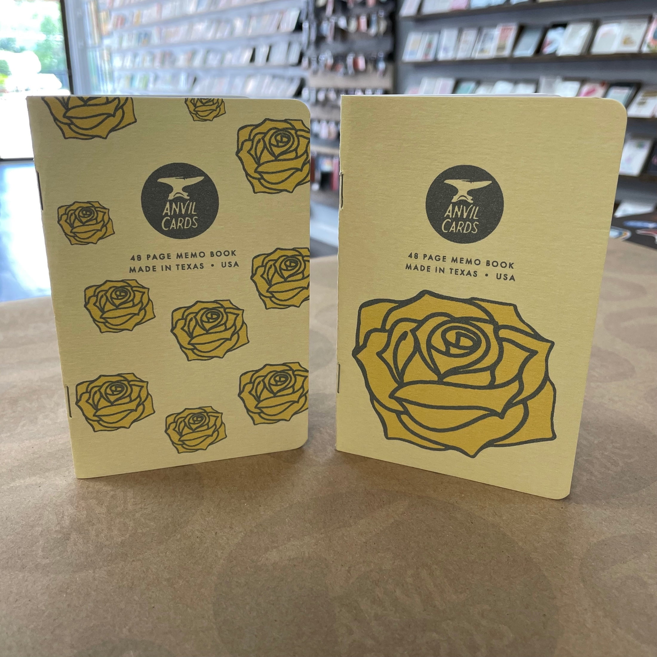Anvil Cards Yellow Rose Memo Books - Walmart.com