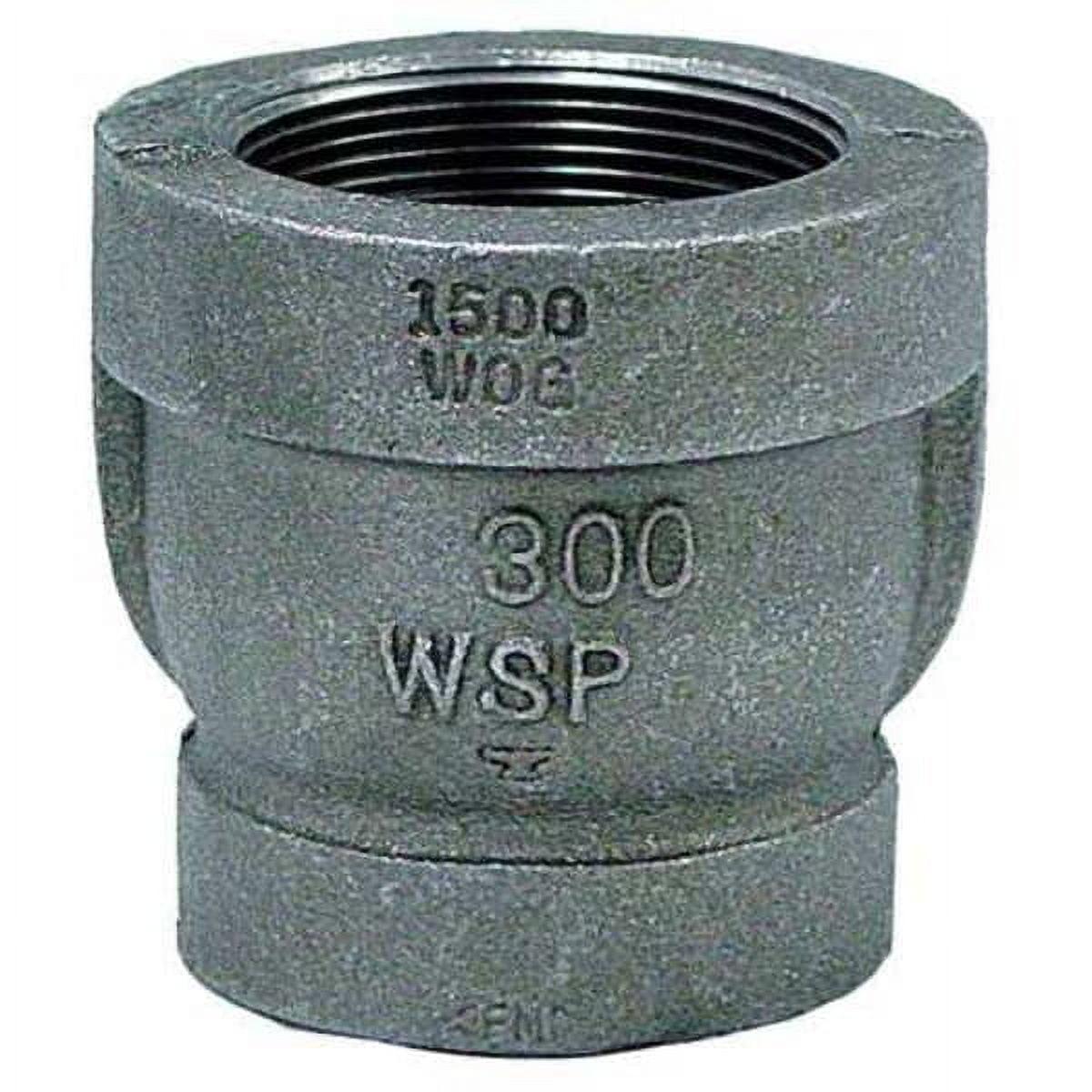 Anvil Coupling,Malleable Iron,1 1/2 x 1 1/4 in 0310543806 - Walmart.com