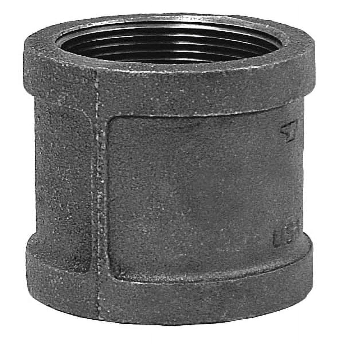 Anvil Coupling Coupling, 1-1/4" Pipe, FNPT, Malleable Iron, Class 150 ...
