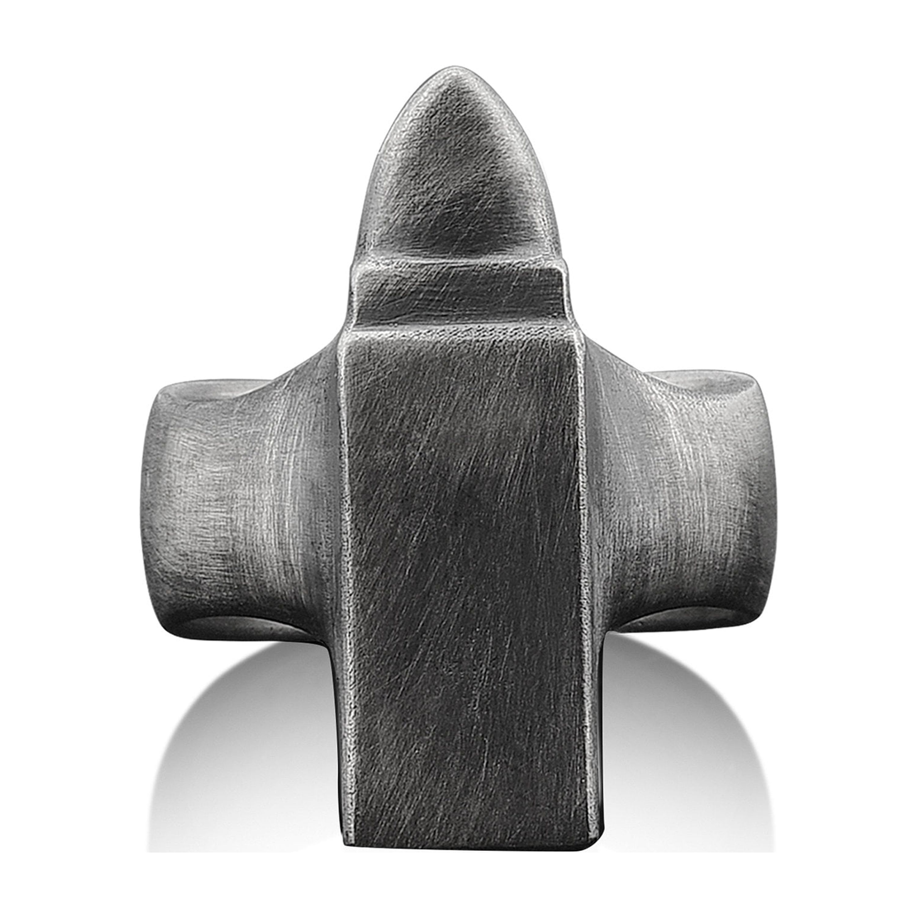 Anvil Handmade Silver Men Ring, Blacksmith Anvil Sterling Silver Men ...