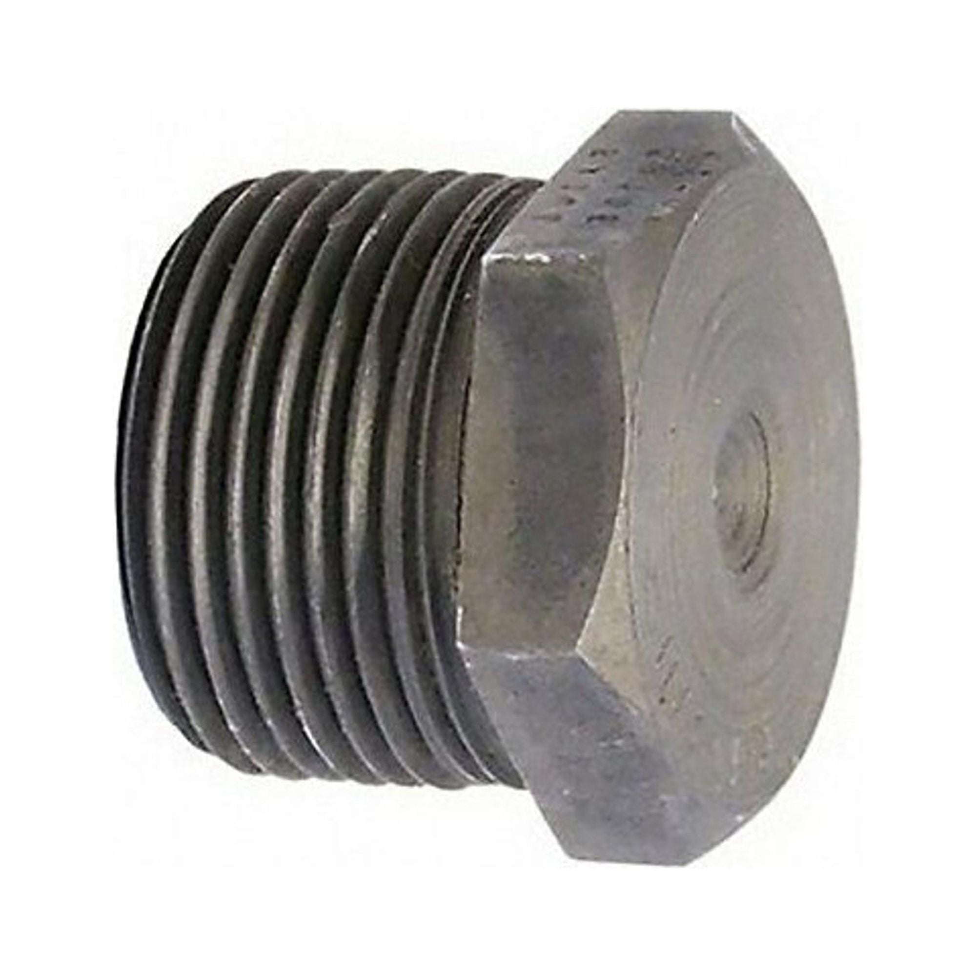 Hex Head Plug Hex Head Plug, 2-1/2" Pipe, MNPT, Black Forged Steel ...