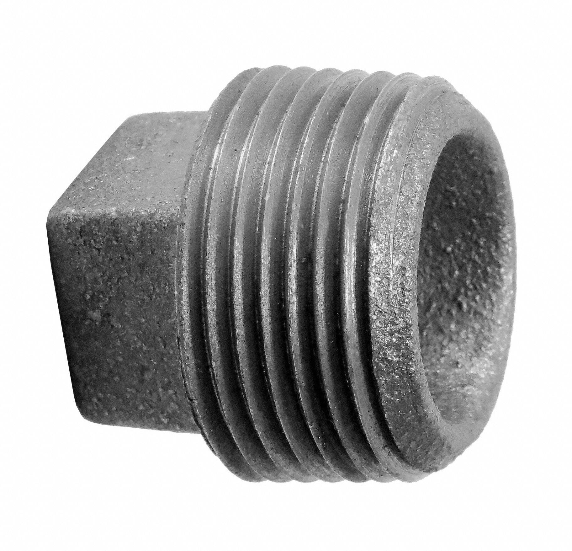 Anvil Hex Head Plug, Malleable Iron, 1 1/4 in 0319902482 - Walmart.com