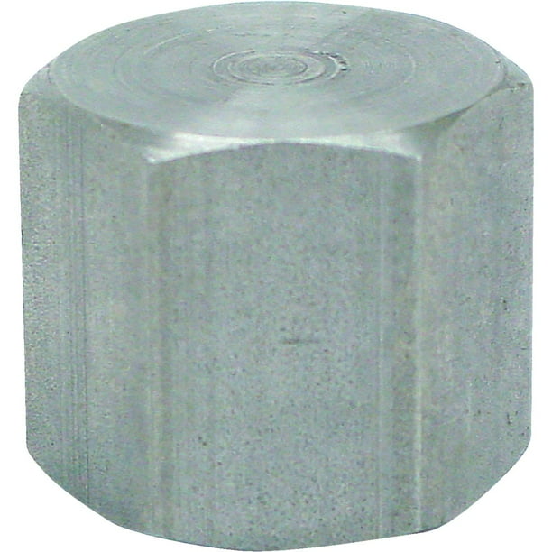 Anvil 8700132551, Steel Pipe Fitting, Cap, 1/4" NPT Female, Galvanized ...