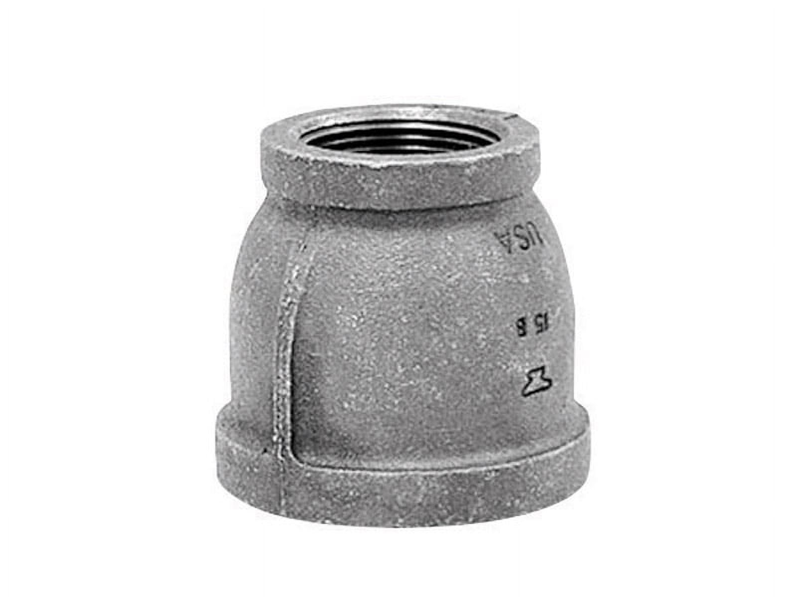 Anvil International 8700135208 .5 x .13 in. Malleable Iron Pipe Fitting, Galvanized Reducer ...