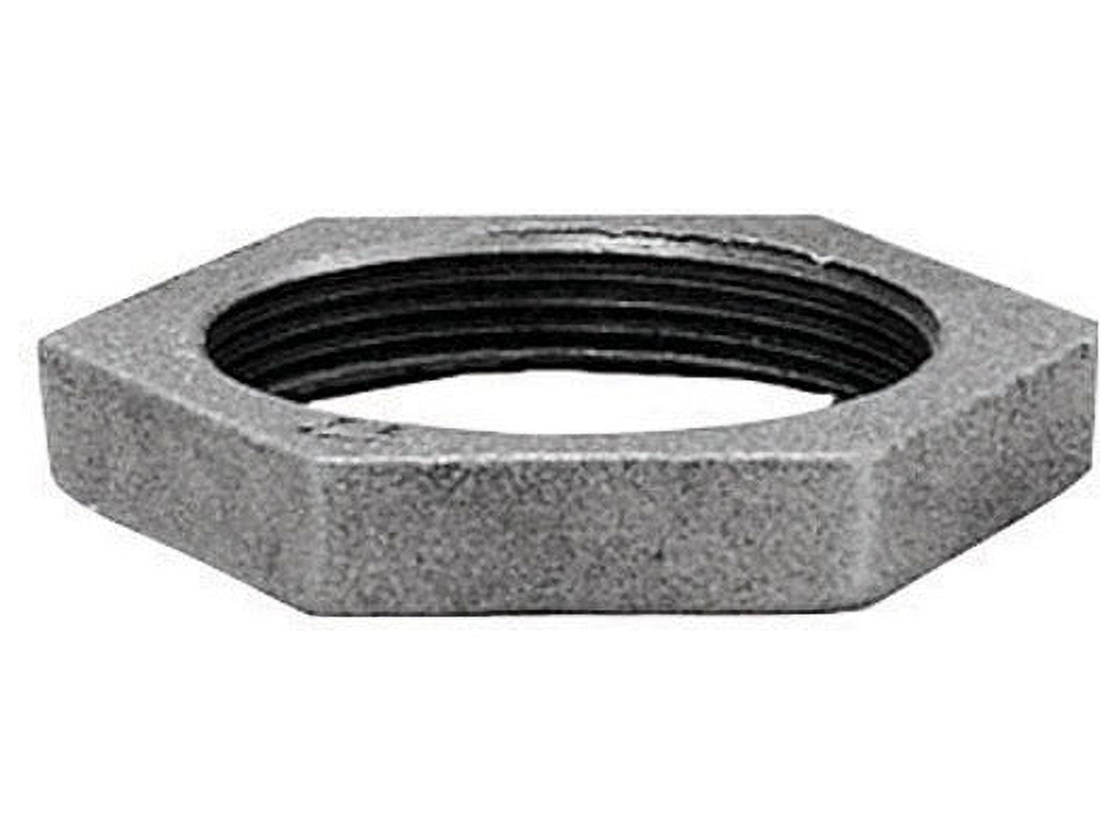 Anvil 2 in. FPT Galvanized Malleable Iron Lock Nut - Walmart.com