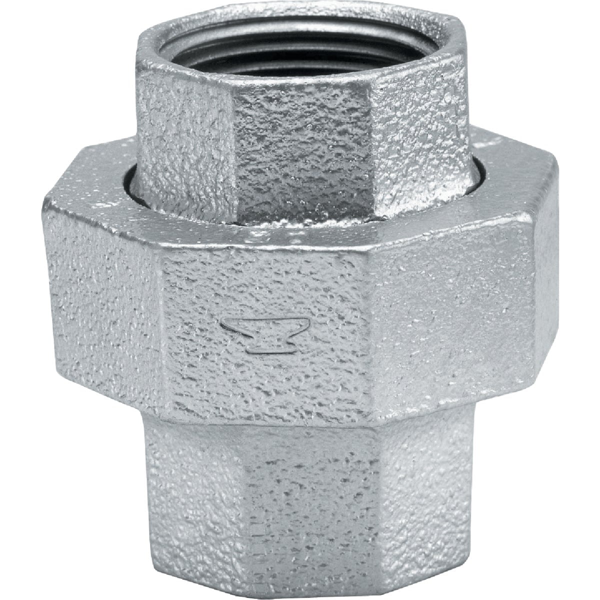 Anvil 8700163358, Malleable Iron Pipe Fitting, Union, 3/8" NPT Female ...