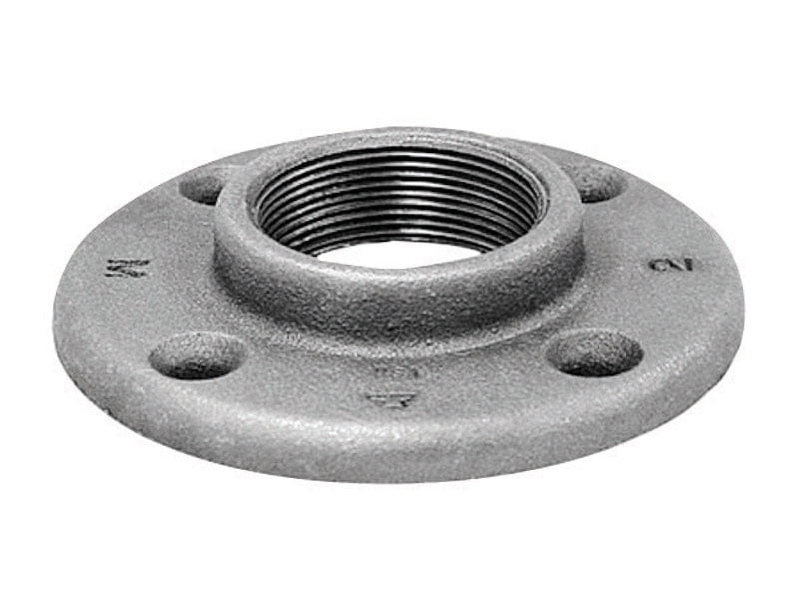 Anvil 1/2 in. FPT Galvanized Malleable Iron Floor Flange - Walmart.com
