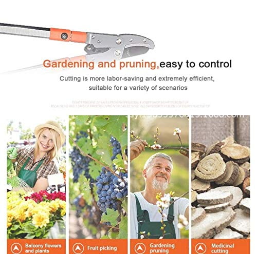 Anvil Lopper with Compound Action, Chops Thick Branches with Ease, 40 ...