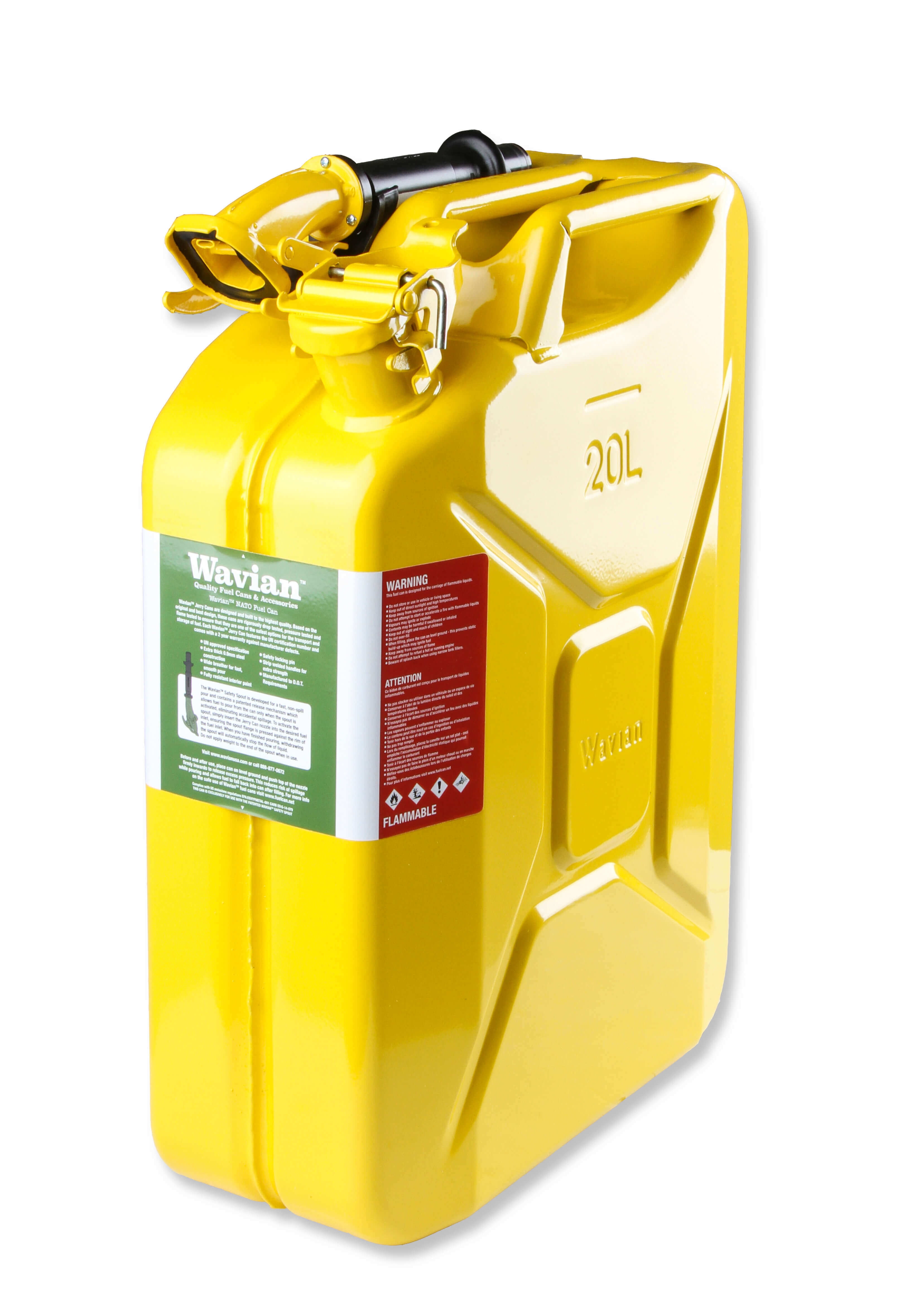 Anvil Off-Road 3011AOR Yellow Fuel Storage Can - Walmart.com