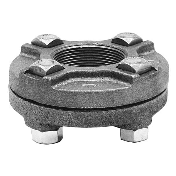 Anvil Union Flange Union, 2-1/2" Pipe, Flanged, Cast Iron, Class 125 ...