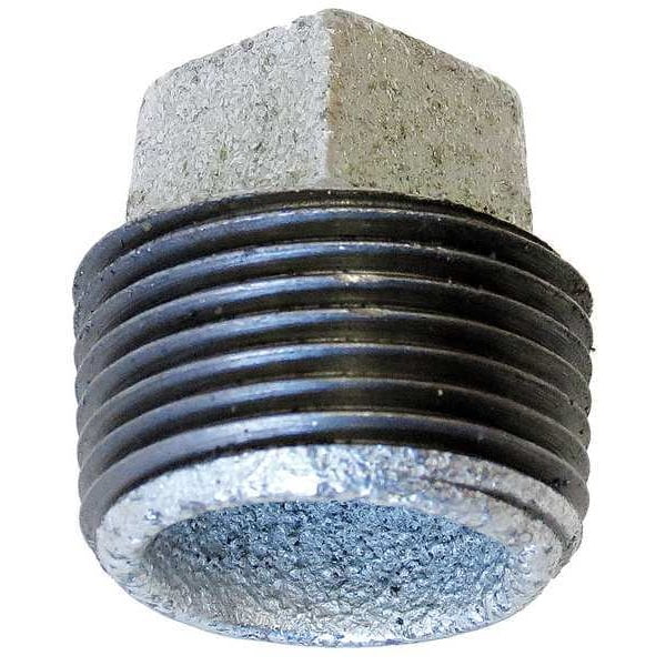 Anvil 1-1/2" MNPT Galvanized Plug 0319902524 - Walmart Business Supplies