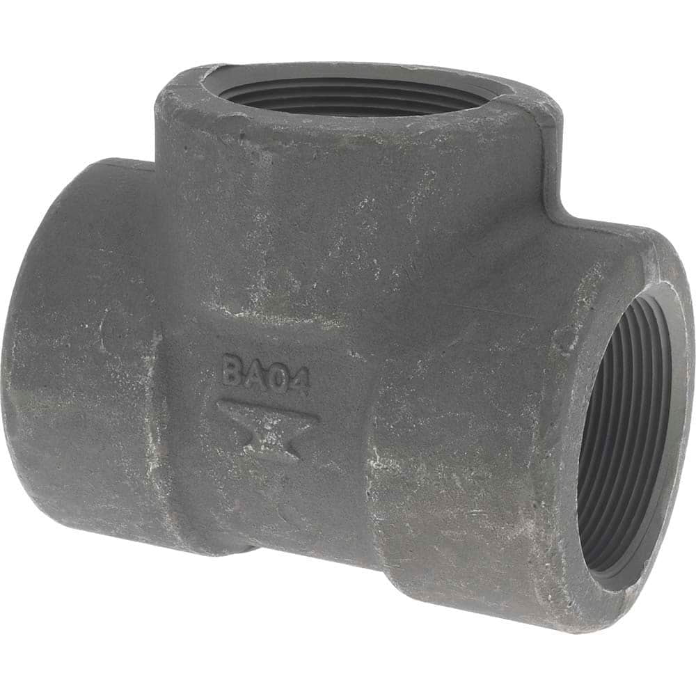 Anvil Tee, Forged Steel, 2 in Pipe Size, FNPT 0361120603 - Walmart.com