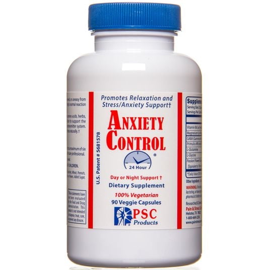 Pain & Stress Center Anxiety Control 24 - 90 caps - Walmart.com