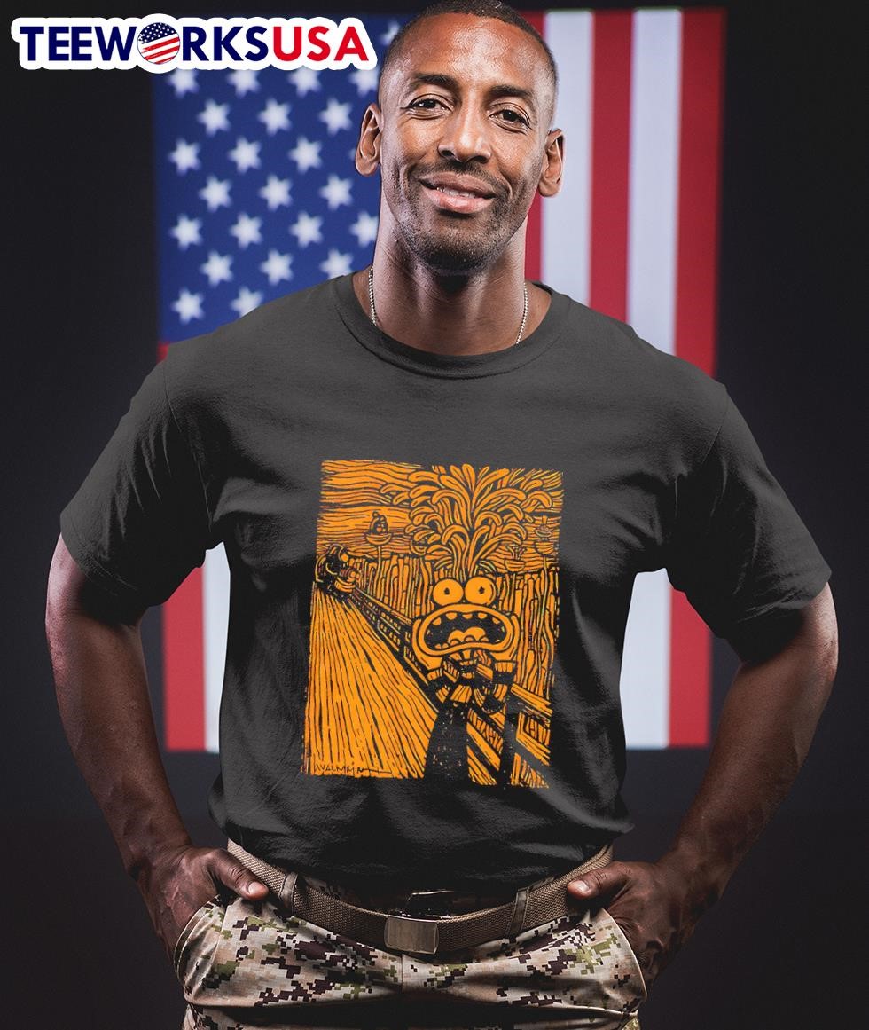Anxiety Inside Out 2 X Edvard Munchs The Scream Shirt - Walmart.com