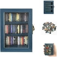 Anxiety Mini Bookshelf Ornament Small Bookshelf Miniature Library with ...