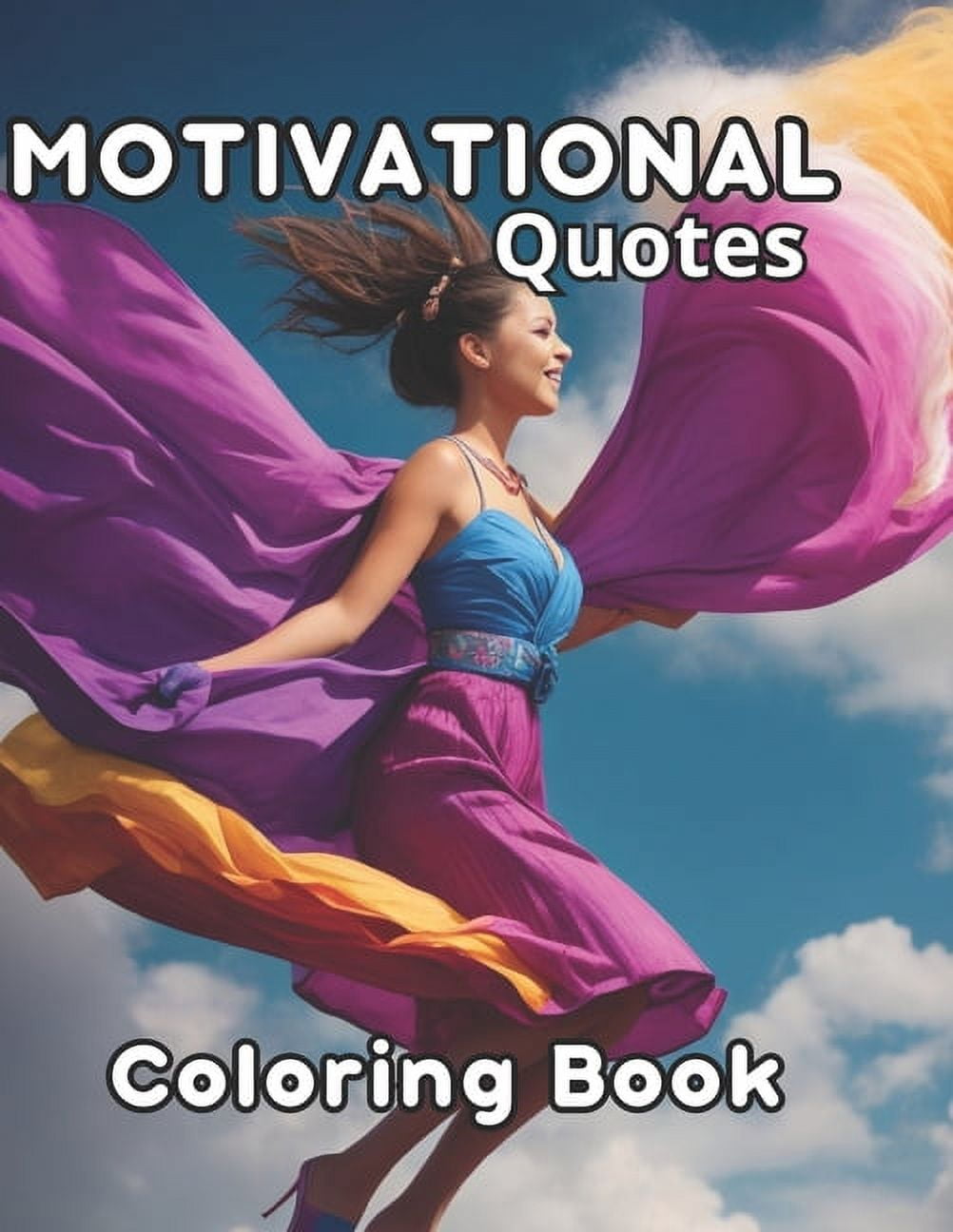 Anxiety Relief Coloring Books: Motivational Quotes Coloring Book: The ...