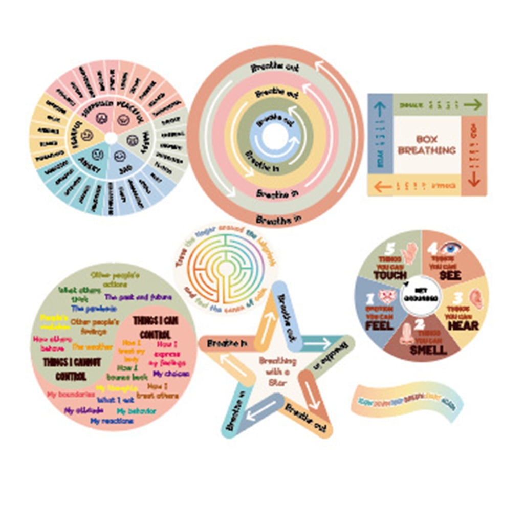 Anxiety Sensory Sticker Aesthetic Sticker Stress Relief Sticker Office ...