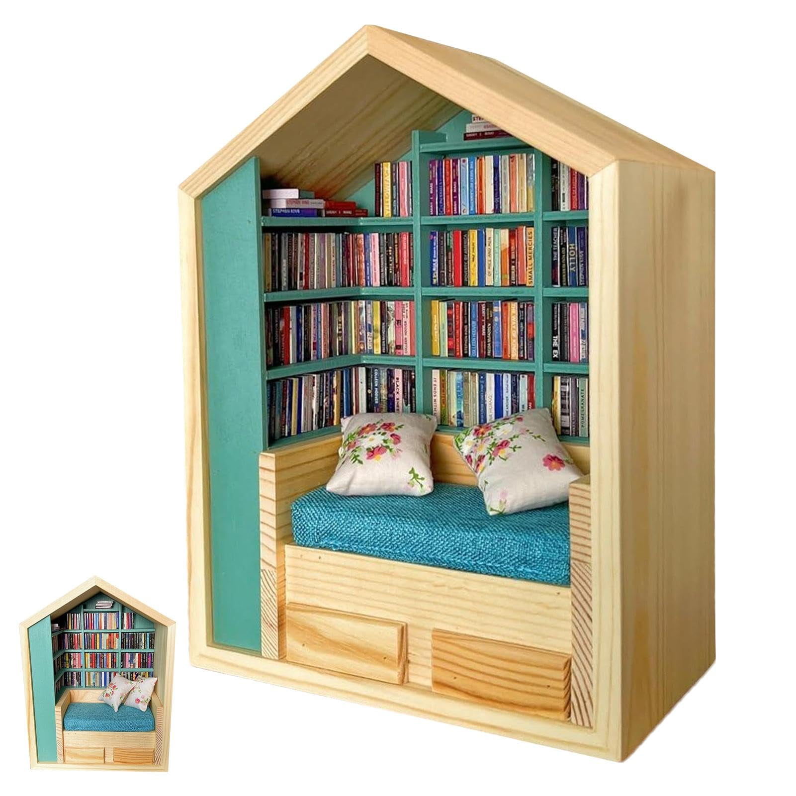 Anxietys Bookshelf Shake Away Your Anxietys | Minis Bookshelf with ...