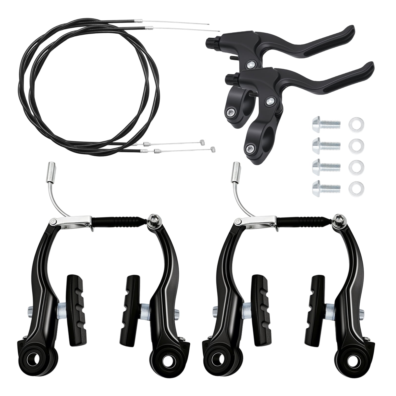 Anxingo Universal Bike Brake Set , MTB & BMX Brake System with Levers ...