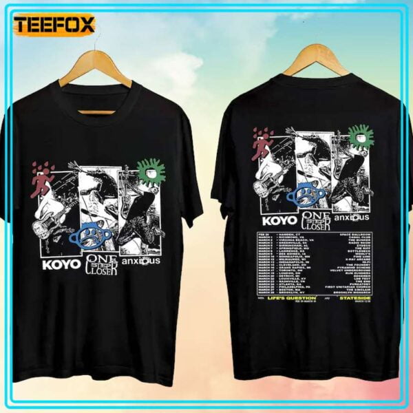 Anxious, Koyo, One Step Closer Tour 2024 Concert T-Shirt - Walmart.com