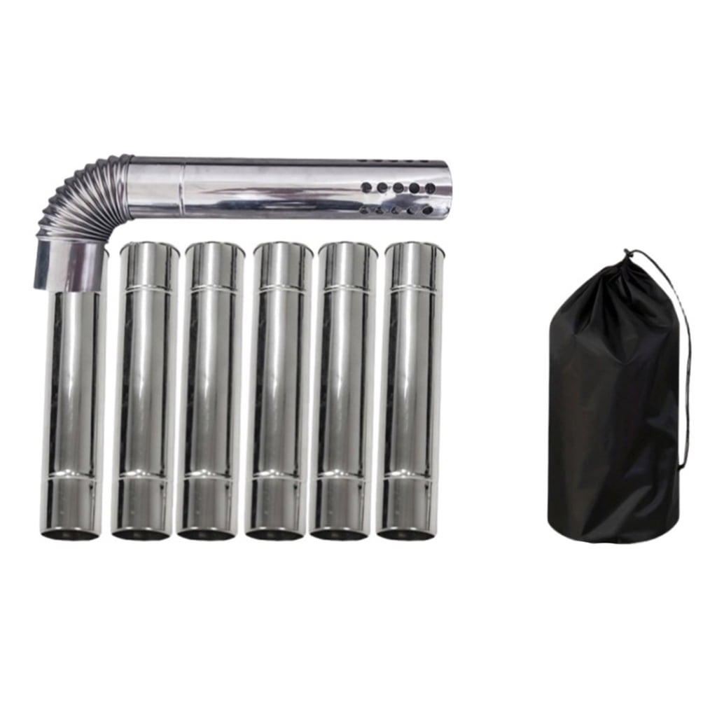 Any Weather Stainless Steel Stove Vent Pipe for Outdoor Heating Systems ...