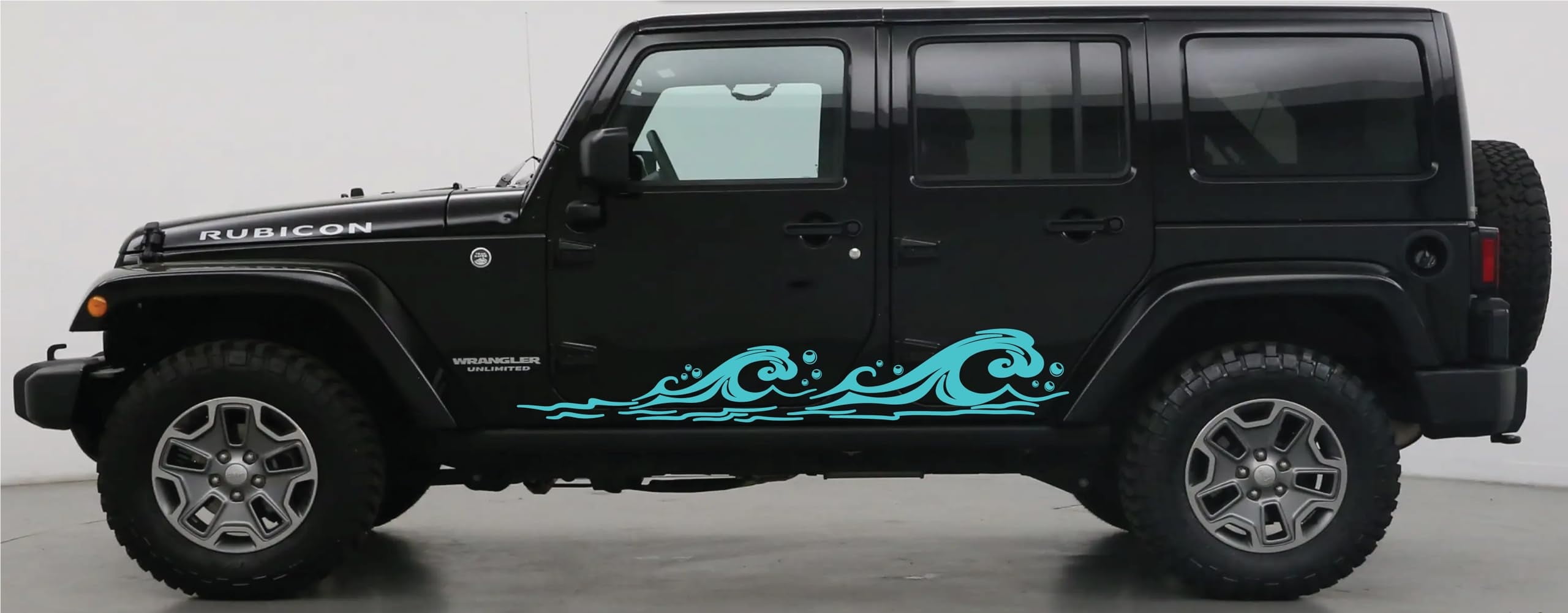 AnyStickerYouWant - Beachy Ocean Wave Full Side Rocker Vinyl Decal ...