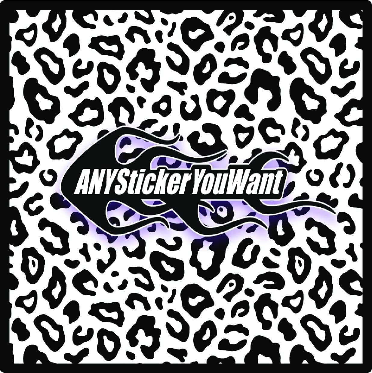 AnyStickerYouWant - Cheetah - Leopard Print Rear Side Window Vinyl ...