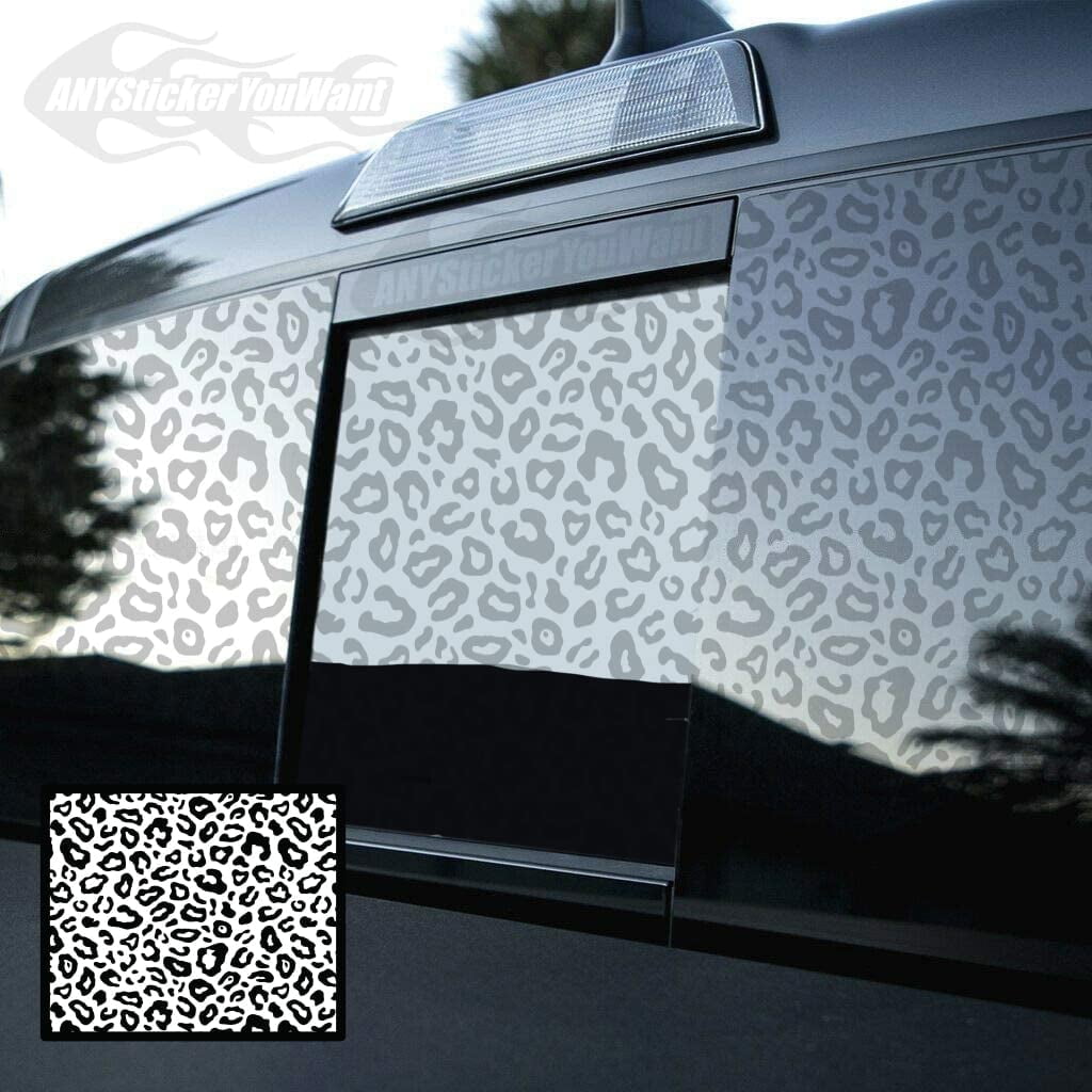 AnyStickerYouWant - Cheetah - Leopard Print Rear Truck Window Vinyl ...