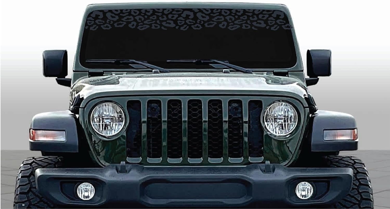 AnyStickerYouWant - Cheetah - Universal Leopard Print Window Sunscreen ...