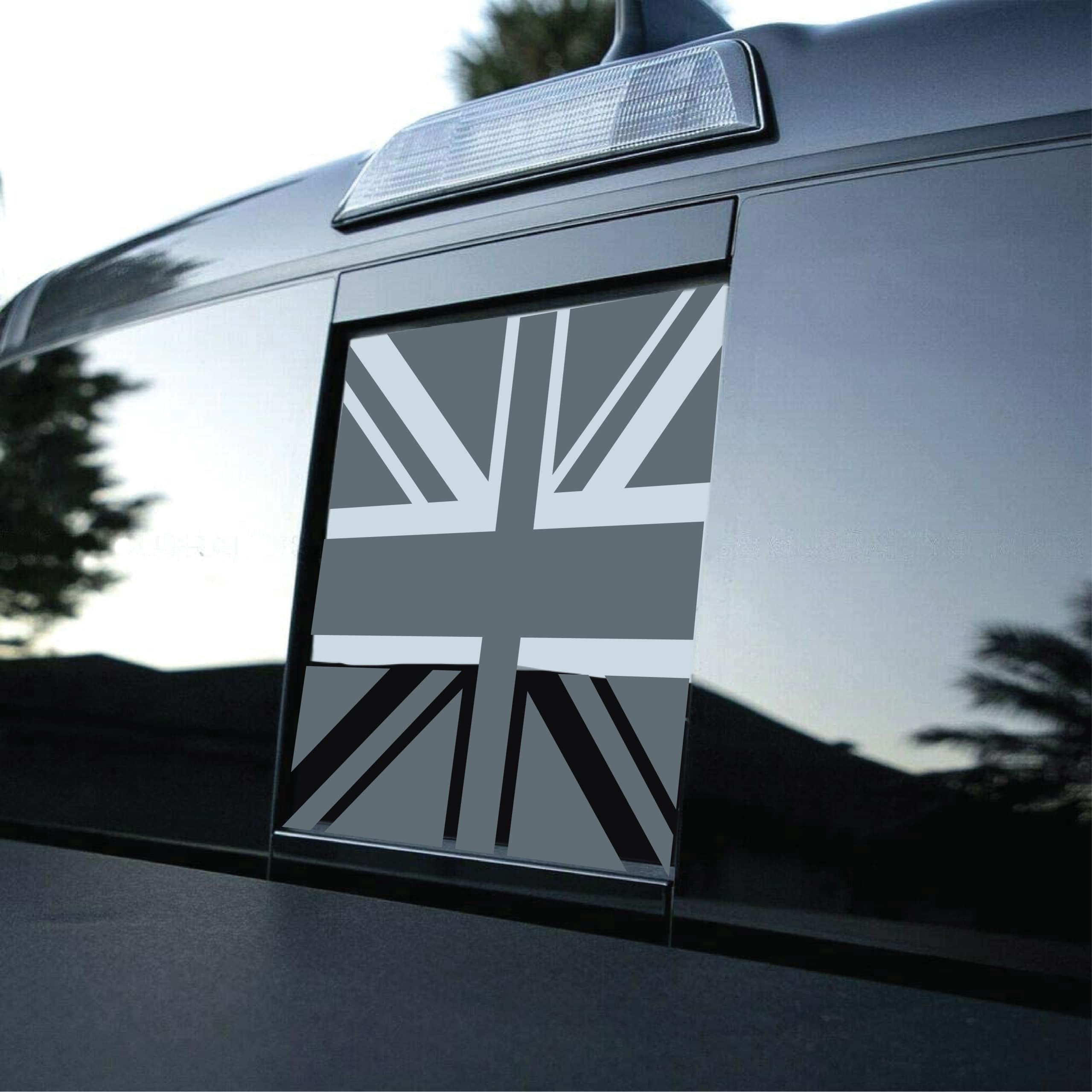 AnyStickerYouWant - Union Jack Flag Vinyl Decal Rear Sliding Window ...