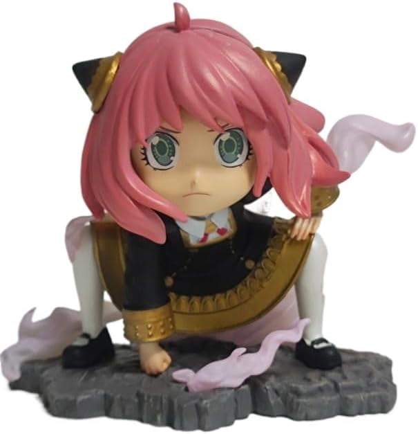 Anya Figure, Q Version Second Gear Anya Forger Action Figures 10cm/3 ...